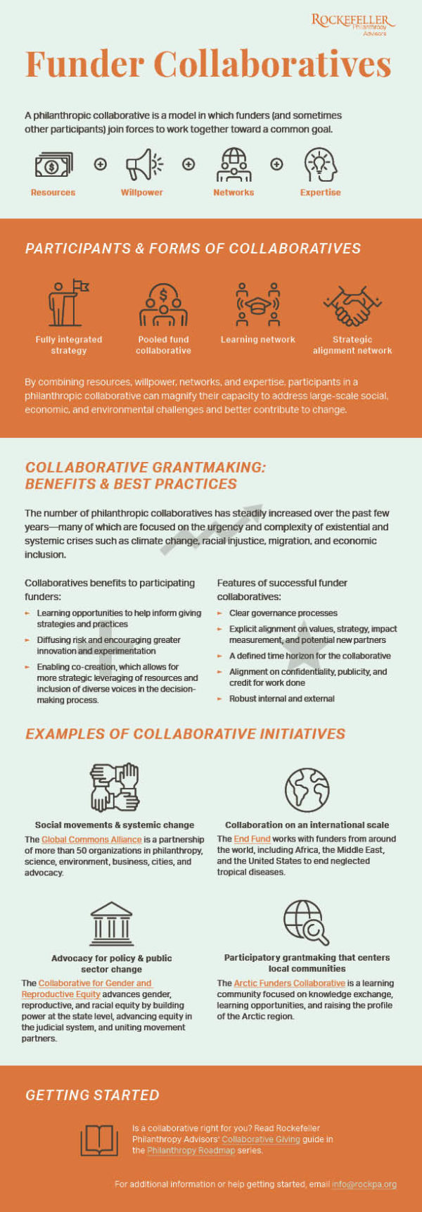 Funder Collaboratives: A Topic Brief for Donors - Rockefeller ...